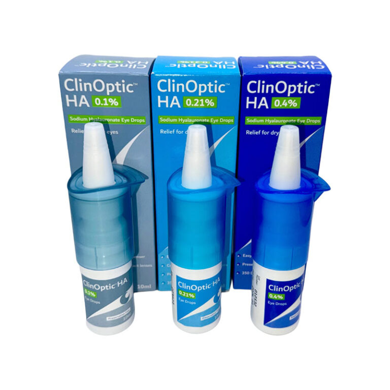 ClinOptic® HA PF eye drops - Warneford Healthcare